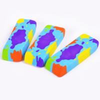 China Factory price 3 counts school home colorful eraser fancy eraser for sale
