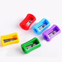 China single hole plastic PVC drum cheap pencil sharpeners for sale