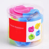 China apple shape plastic cheap pencil sharpeners for sale