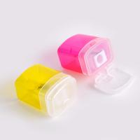 China custom hot sell 1hole plastic b2c stationery wholesale pencil sharpeners for sale