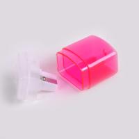 China custom hot sell 1hole plastic b2c stationery wholesale pencil sharpeners for sale