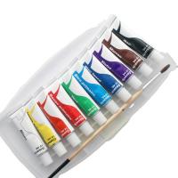China Wholesale high quality 10 color art painting PP box 10ml tempera paint for sale