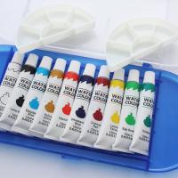 China Wholesale custom10 color art painting PP box 12ml watercolor paint for sale
