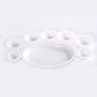 China factory price high quality white paint palette for children painting for sale