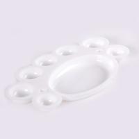 China factory price high quality white paint palette for children painting for sale