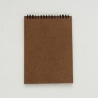China hot selling customized high quality A5 spiral sketchbook blank white for sale