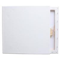 China factory price 30x30cm square shape stretched canvas with wood frame for sale