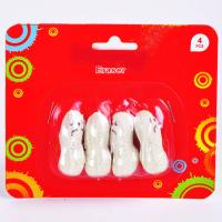 China fancy eraser peanut shape promotional mini eraser for sale