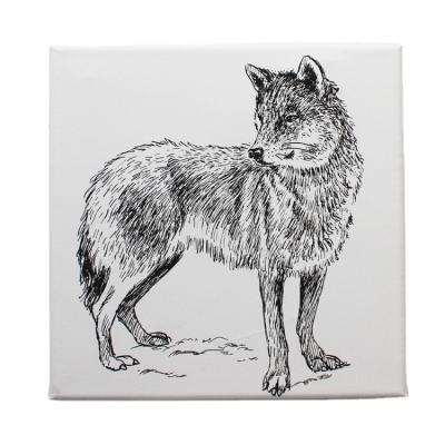 China factory price wholesale printing stretched canvas with watercolor set for kids for sale