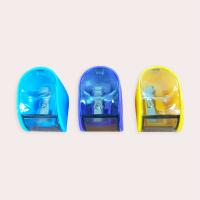 China Customized Multicolored Plastic Single Hole Mini Sharpener With Good Quality for sale