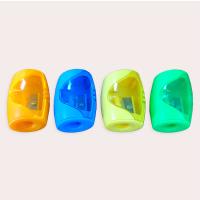 China Hot Selling High Quality Single Hole Sharpener OEM Multicolor Standard Pencil Sharpener for sale