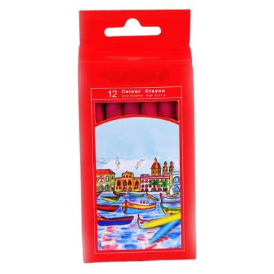 China factory price good quality multicolor non toxic wax pastels set for sale