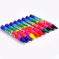 China low price wholesale good quality wax crayon set for kids for sale