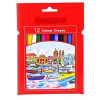 China wholesale factory price multicolor eco-friendly plastic crayon set for sale