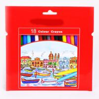 China art drawing set 18pcs wax crayons for kids for sale