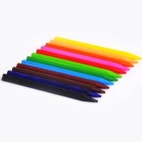 China hot selling cheap price 12pcs plastic crayon set for sale