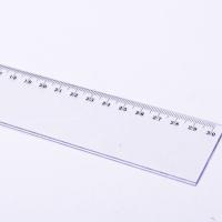 China good quality 30cm clear plastic ruler for sale