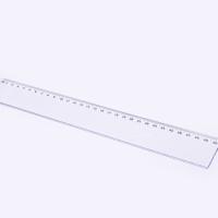 China good quality 30cm clear plastic ruler for sale