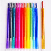 China factory price customized good quality 12 colors twisted crayon set for sale