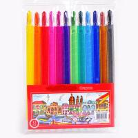 China Reliable quality non toxic colourful twist wax crayon for sale