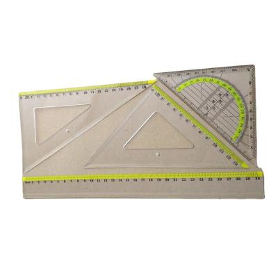 China two color print plastic hot selling wholesale 30cm ruler set for sale
