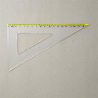 China two color print plastic hot selling wholesale 30cm ruler set for sale
