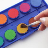 China wholesale factory price art supplies non toxic 12 colors watercolor cakes for sale