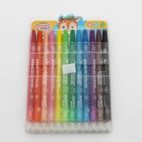 China high quality factory wholesale 12 colors crayon set for sale