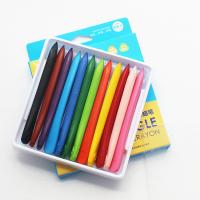 China New design hot sale wholesale plastic triangle crayons for sale
