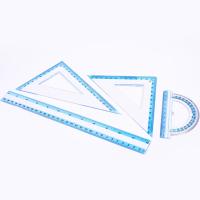 China fast moving wholesale 4pcs 30cm geometric ruler set for sale