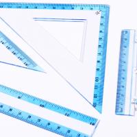 China fast moving wholesale 4pcs 30cm geometric ruler set for sale