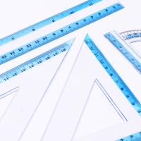 China fast moving wholesale 4pcs 30cm geometric ruler set for sale