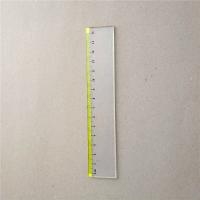 China wholesale two color print plastic 15cm ruler set for sale