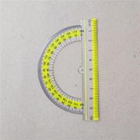 China wholesale two color print plastic 15cm ruler set for sale