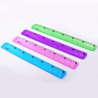 China hot selling 30cm clear pvc flexible ruler for sale