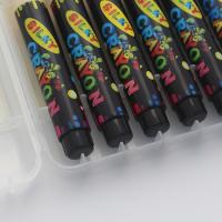 China 6 Colors Washable Non-toxic Crayons For Children Students for sale