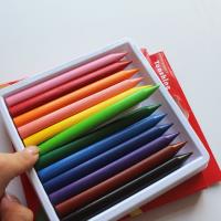 China high quality hot sale non toxic colored erasable crayon set for sale