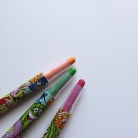 China high quality wholesale unique design printing colourful scented crayons for sale