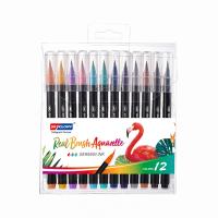 China high quality with cheap price 12 colors non toxic watercolor pen for sale