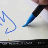 China high quality with cheap price 12 colors non toxic watercolor pen for sale