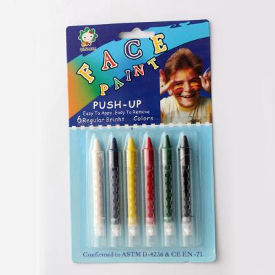China fashion safe face watercolor 6color wholesale non toxic face paint for sale