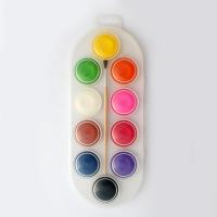 China Jumbo watercolor cakes with wood art brush for sale