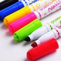 China 6pcs watercolor pen for kids two side art markers for sale