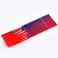 China wholesale goat hair art brush rope package wood artist paint brush for student for sale