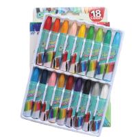 China factory price high quality non toxic 18 colors water-soluble soft color oil pastel set for sale