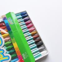 China wholesale high quality bright colors wax crayon oil pastel paint set for kids for sale