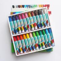 China wholesale high quality bright colors wax crayon oil pastel paint set for kids for sale