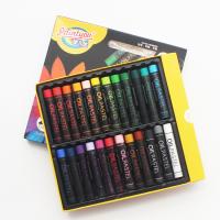 China cheap price reliable quality 24pcs oil pastels crayon for sale