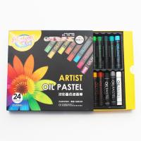 China cheap price reliable quality 24pcs oil pastels crayon for sale