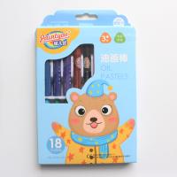 China 18 Colors Environmentally Friendly Stationery Learning Gallery Pastel Oil for sale